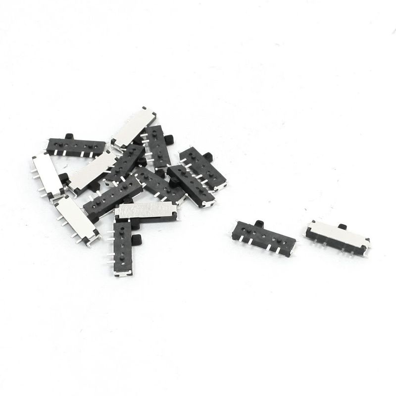 uxcell Slide Switch 3 Position DPDT Panel PCB Mini Surface Mounted ...