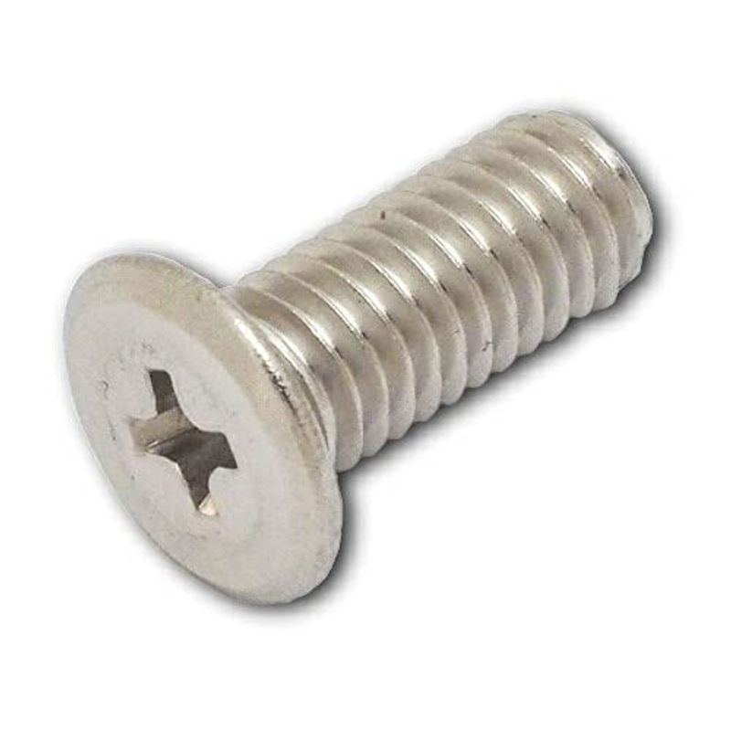 Stainless Steel (+) Slim Head Machine Screws, M6 x 16, 7 Pieces, Unit ...