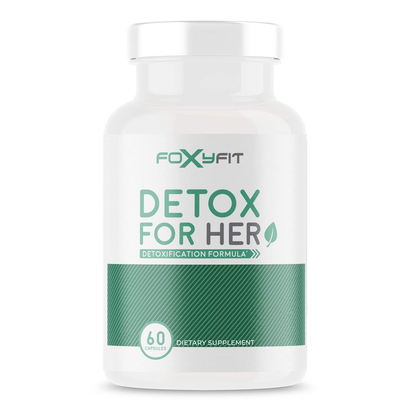 FoxyFit Detox for Her 30 Day Detox Cleanse Formula That Supports ...