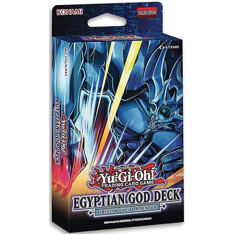 Yu-Gi-Oh! TCG: Egyptian God Deck - Obelisk The Tormentor (Unlimited Edition, Blue) - Online ...
