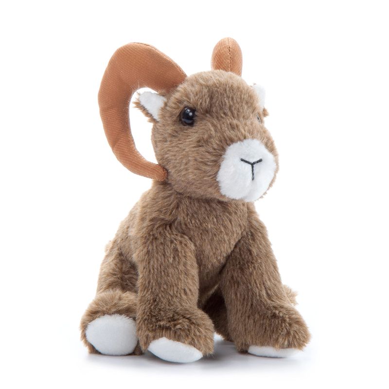 The Petting Zoo Big Horn Sheep Stuffed Animal Plushie, Gifts for Kids ...