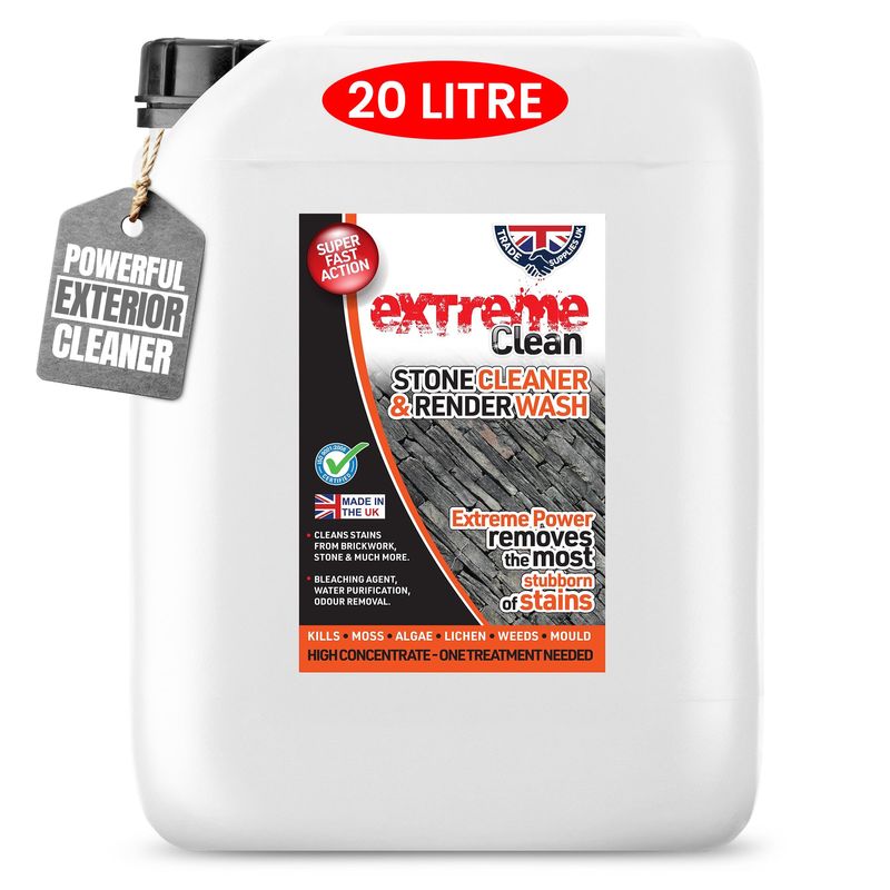 Trade Supplies UK - Extreme Clean Stone & Render Wash - Industrial ...