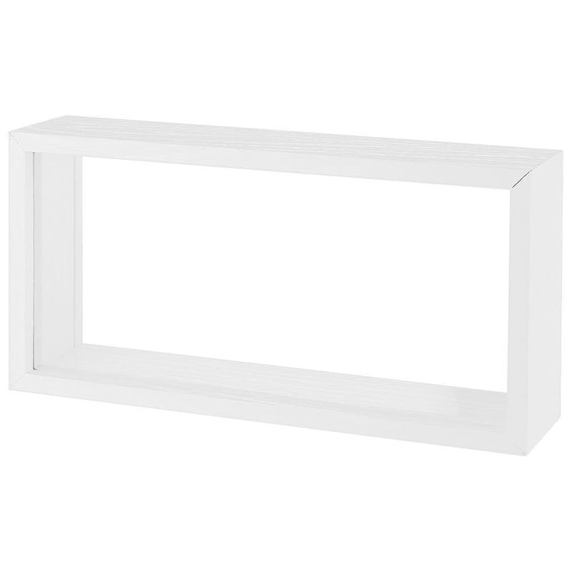 OLYCRAFT 25.9x12.6x6cm Rectangle Shadow Box Wood Shadow Box Display ...