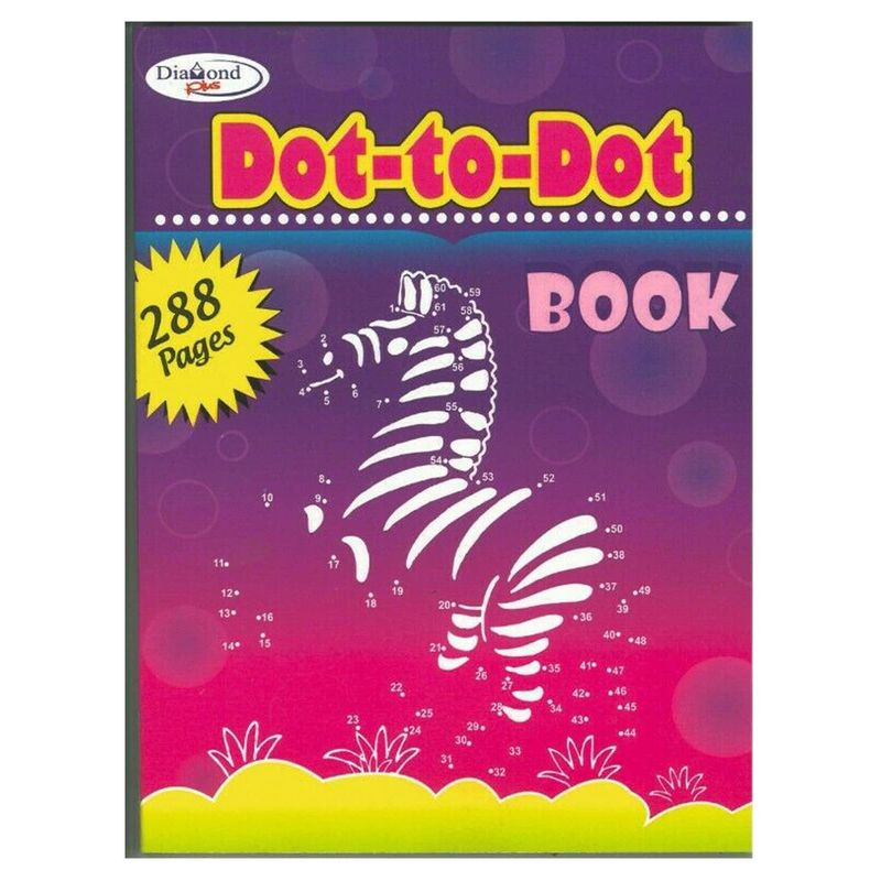 (Set of 3) Dot to Dot Book 288 Pages of Fun Activities A4 Size ...