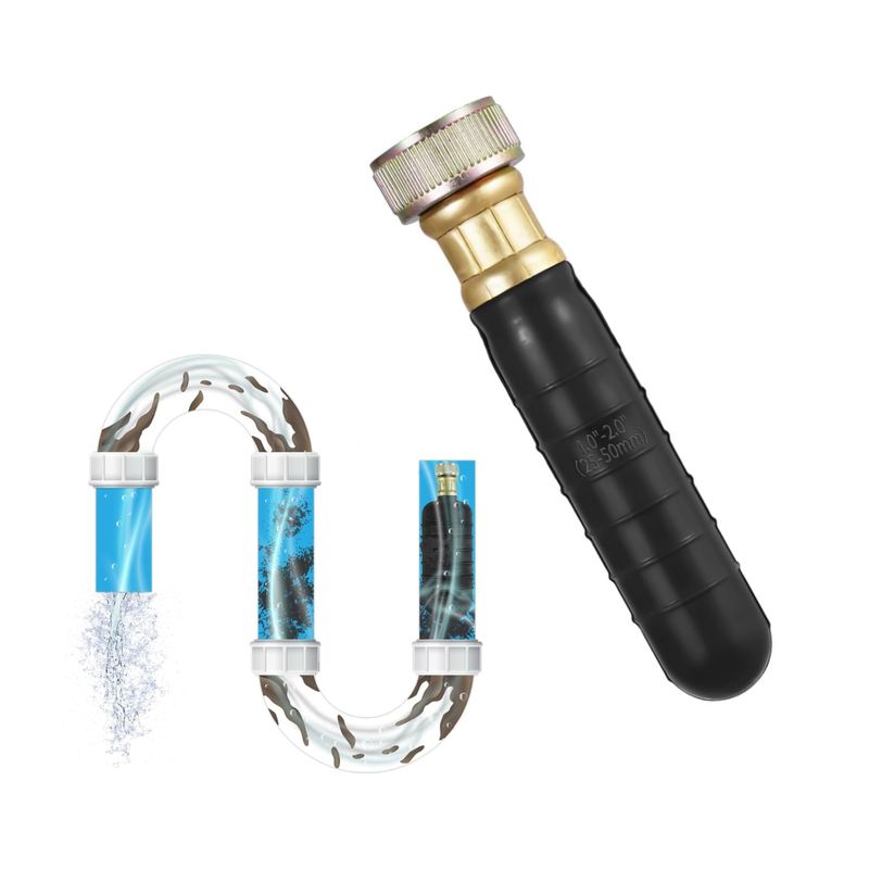 Drain Cleaning Bladder for 1-2 Inch Pipes Powerful Blockage Removal in ...