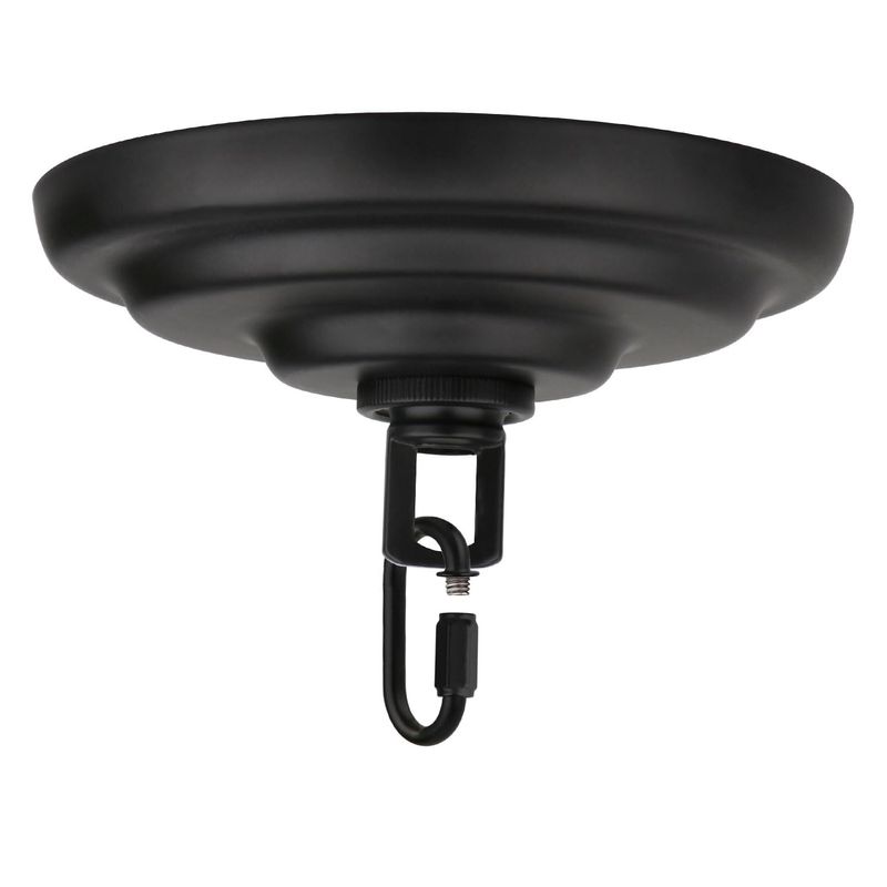 Helunsi Light Canopy Kit, Black Chandelier Canopy Mounting Kit, 5-1/8 ...