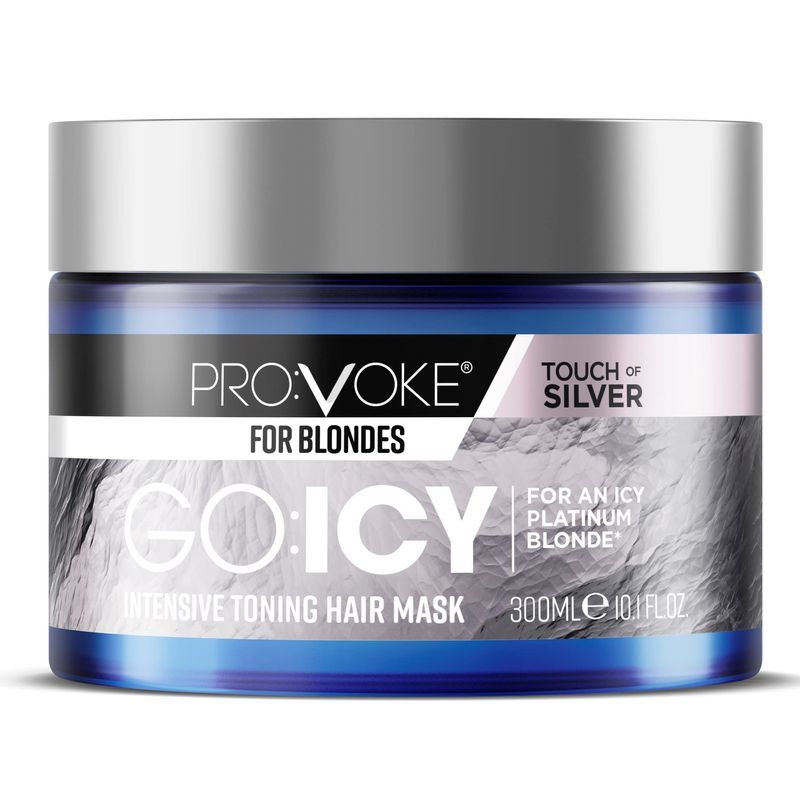 PROVOKE Go Icy Intensive Toning Hair Mask 300 ml Intensely Brightens ...