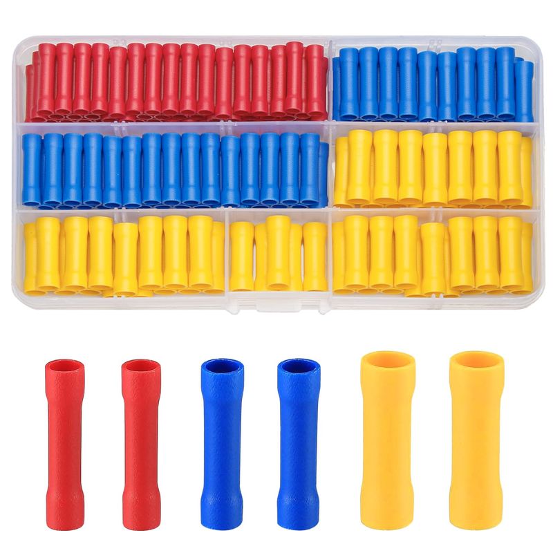 150 Piece Butt Connector Set, Cable Connector, Cable Crimp Connector ...