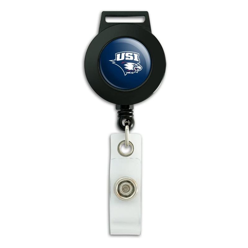 Southern Indiana Primary Logo Lanyard Retractable Reel Badge ID Card ...