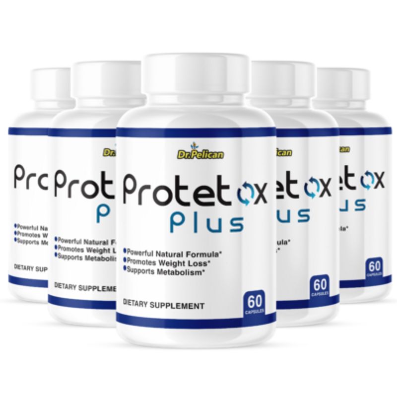 Protetox Plus- Keto & Weight Support-5 Bottles- 300 Capsules - Online ...
