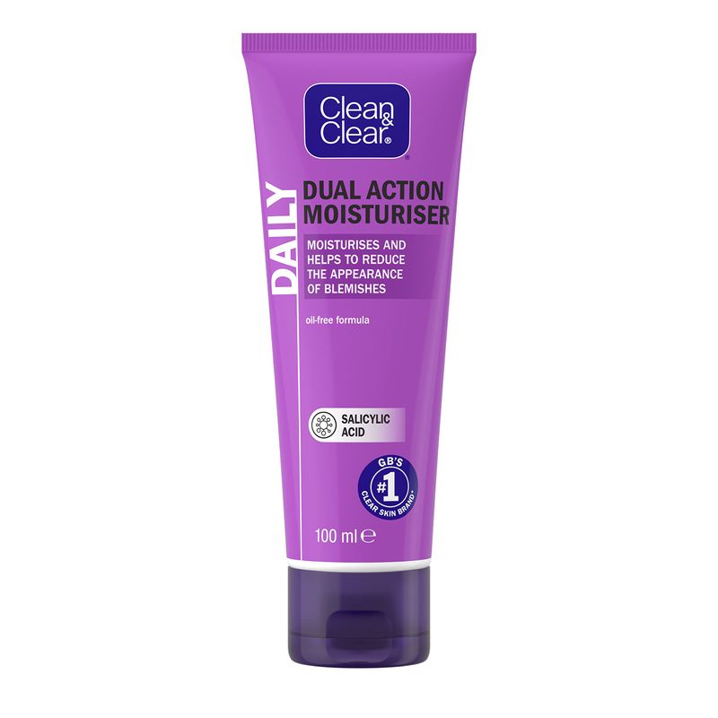 Clean & Clear Dual Action Moisturiser, 100ml - Online Marketplace ...