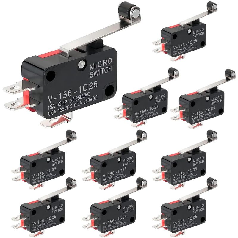 Micro Limit Switch, Micro Switch, Micro Switch, Stroke Switch, SPDT Micro Limit Switch, Long ...