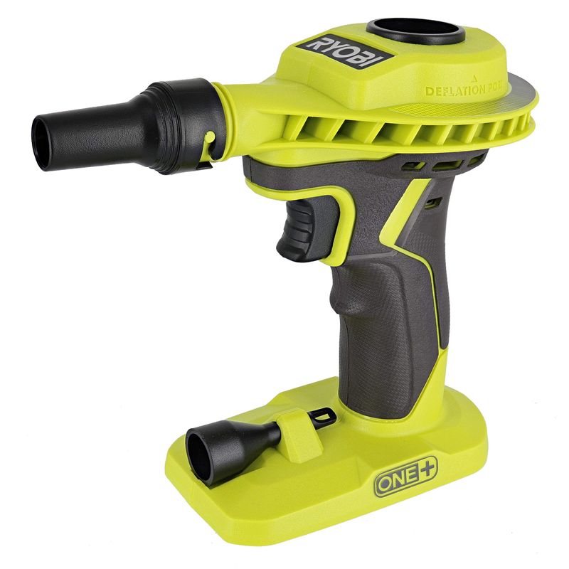 Ryobi P738 18V One+ Lithium Ion 18V One+ High Volume Power Inflator ...