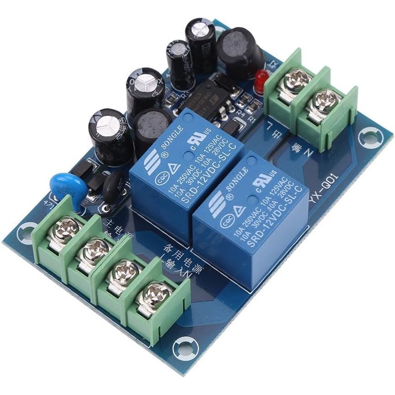 AC Power Switch, AC 85-240V 110V 220V 230V 10A Dual Power Automatic ...
