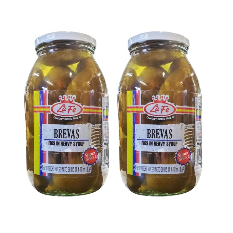 La Fe Brevas - Figs in Heavy Syrup (2 Pack, Total of 56oz) - Online ...