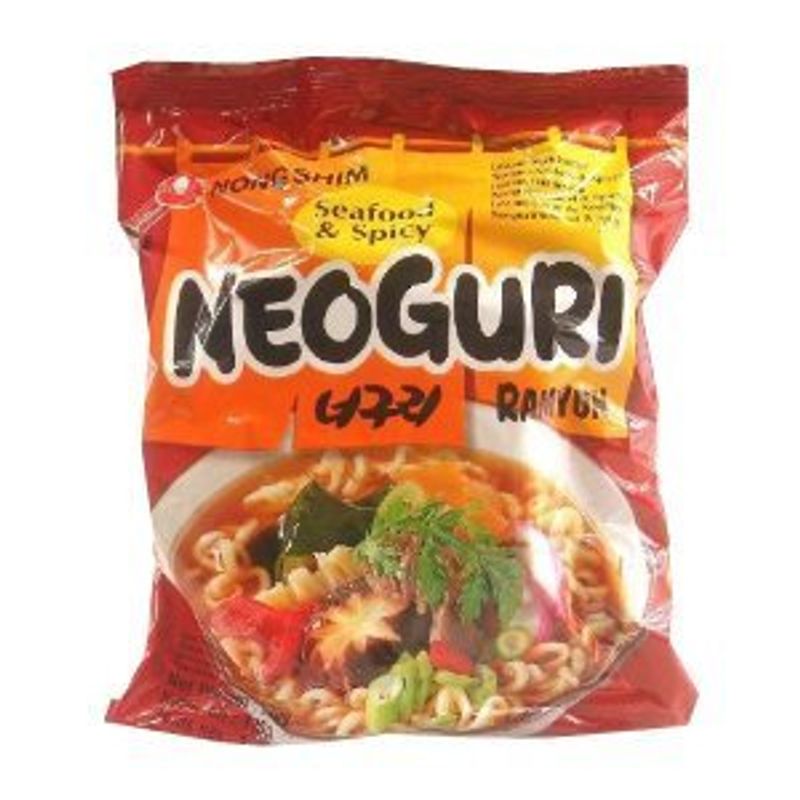 5er Pack NONG SHIM Neoguri Ramyun Nudelsuppe [5x 120g] Seafood HOT ...