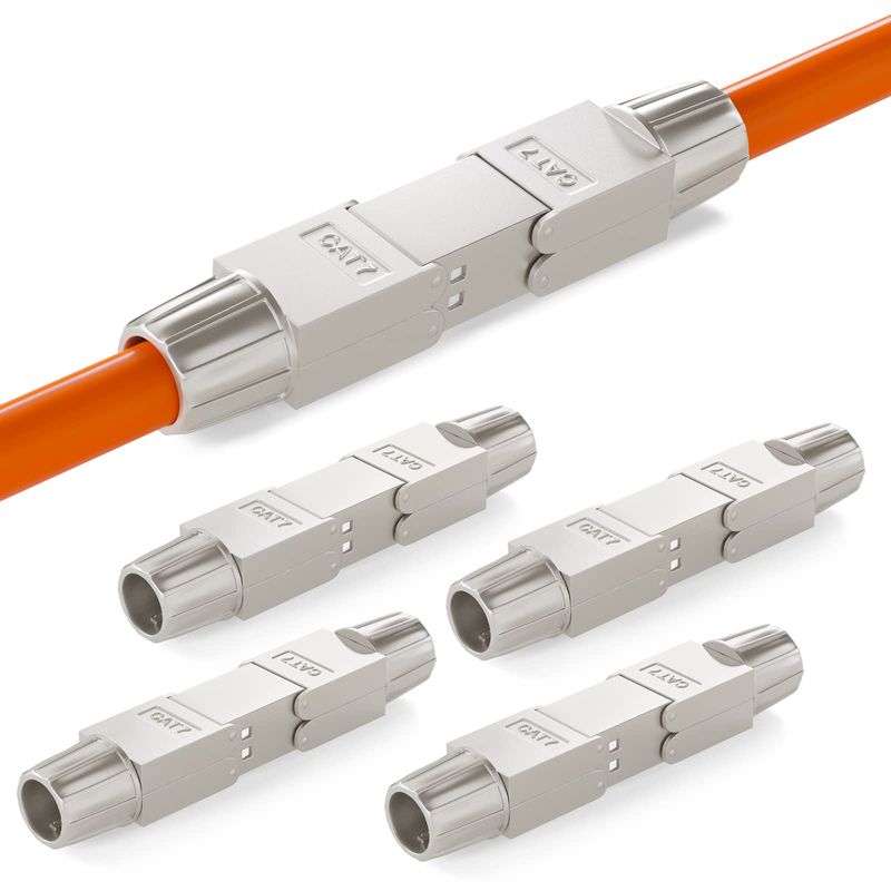 HB-DIGITAL 1 x LSA Tool-Free Network Cable Connector, Cat.7 STP Field ...