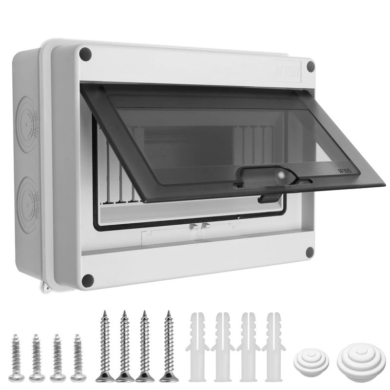 Surface-mounted Distribution Box, 8 Module Circuit Breaker Distribution ...