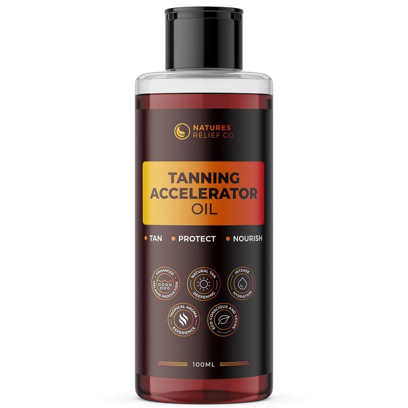 Tanning Accelerator Oil - Activating Sun Oil for Sunbeds & Sunbathing ...