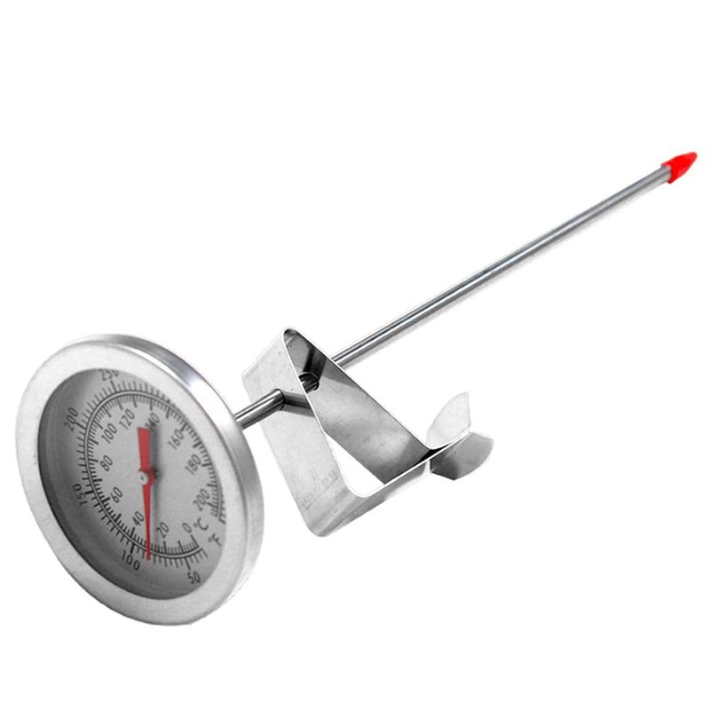 Oil Thermometer, Stainless Steel Deep Frying Thermometer Fryer ...