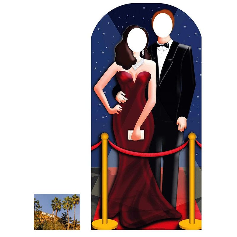 BundleZ-4-FanZ Fan Packs Red-Carpet/Hollywood Couple Stand In - Stand In Lifesize Cardboard ...