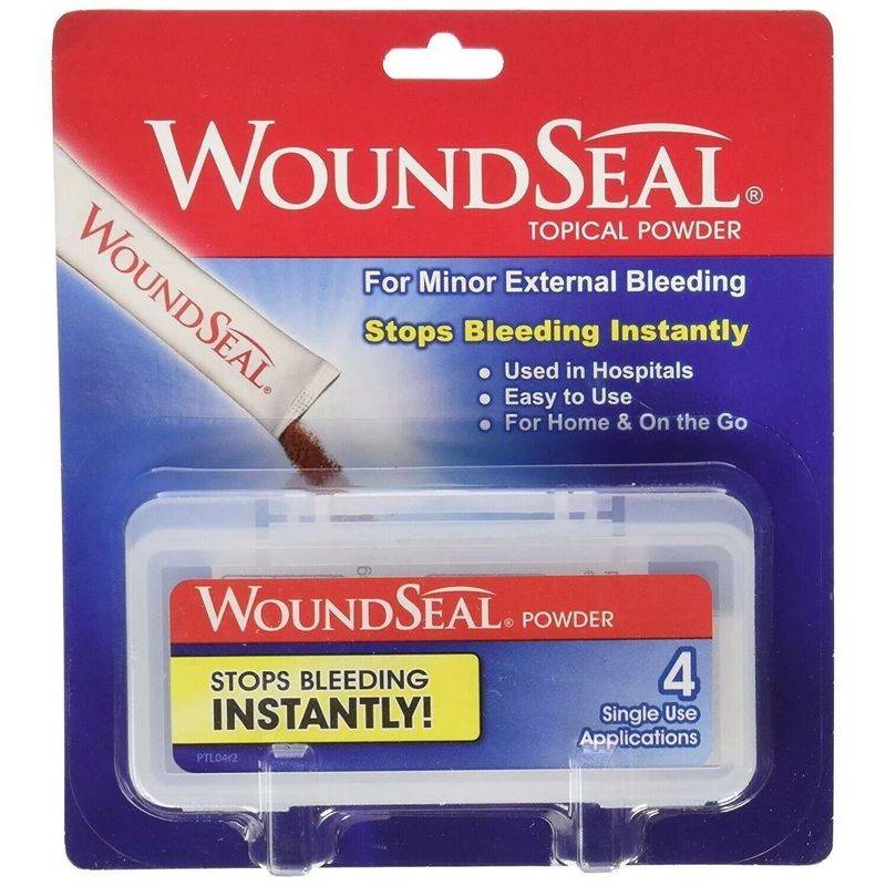 Woundseal Powder Minor External Bleeding Easy to Use Single Use ...