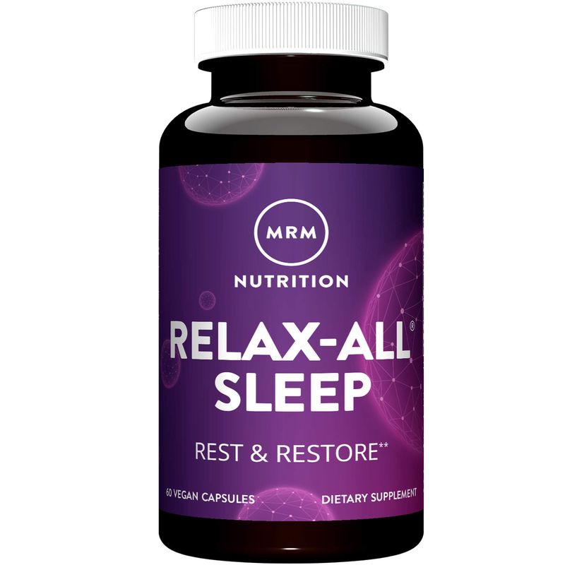 MRM Nutrition Relax-All ® Sleep | Helps You Fall Asleep | Restful ...