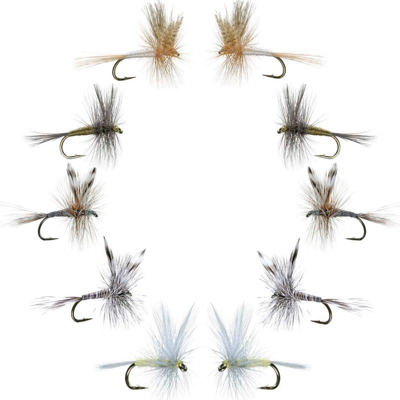 The Fly Fishing Place Basics Collection - Classic Dry Fly Assortment ...