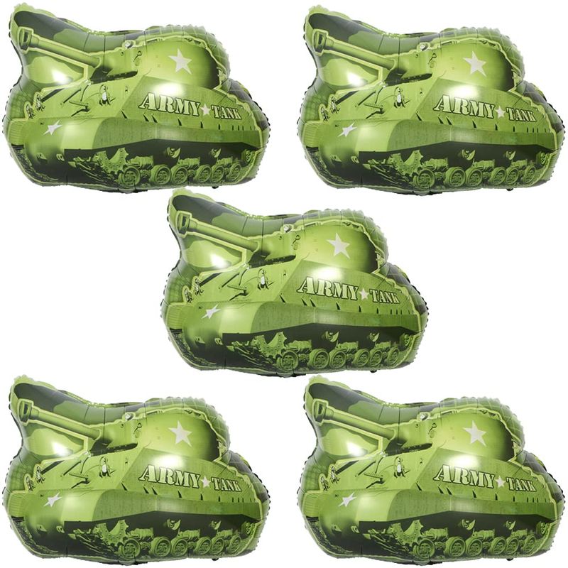 HORUIUS Army Tank Balloon Tank Shaped Aluminum Foil Mylar Balloons for ...