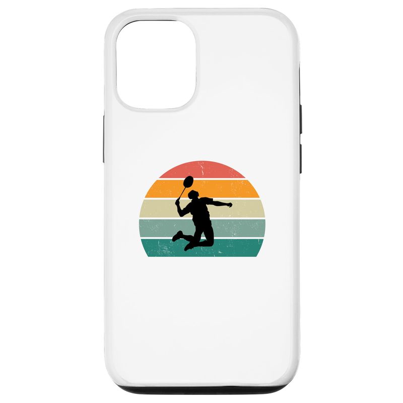 iPhone 15 Pro Badminton Retro Sunset Mens Womens Case - Online ...