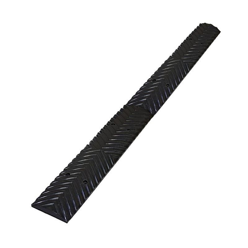 Electriduct Speed Nubs Safety Bump Rumble Strips Kit: 2 Black Sections ...