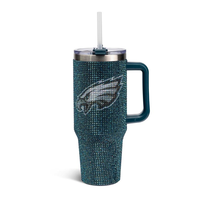 The Memory Company 40oz TC Bling Game Day Tumbler with Team Logo ...