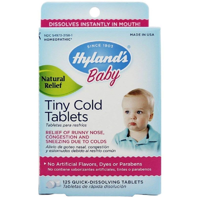Hyland Baby Tiny Cold Tablets - Online Marketplace - EveryMarket