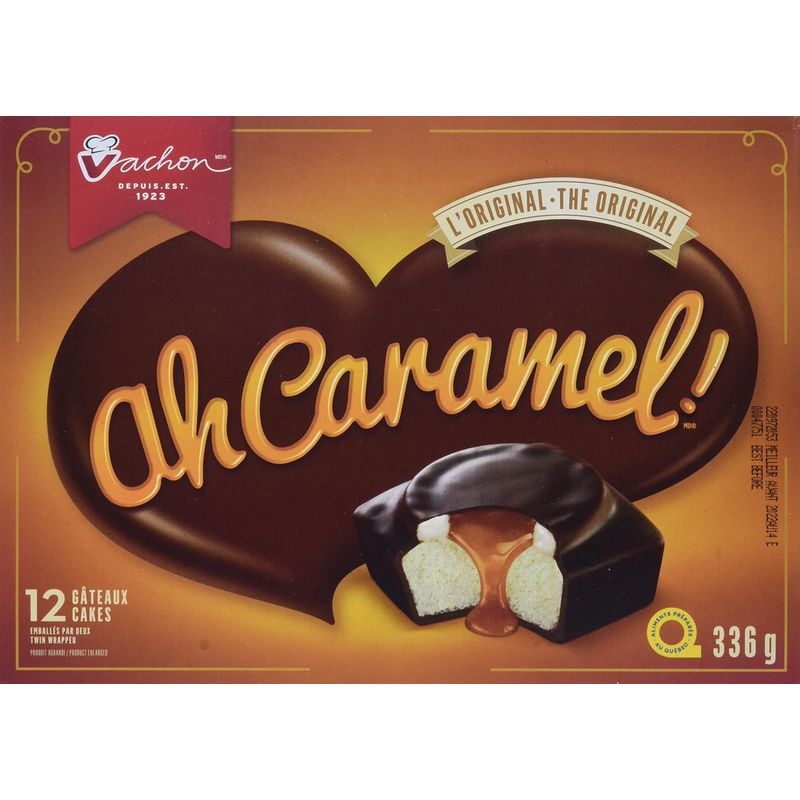 Vachon Ah Caramel! Cake, 1 Count, 336g {Imported from Canada} - EveryMarket