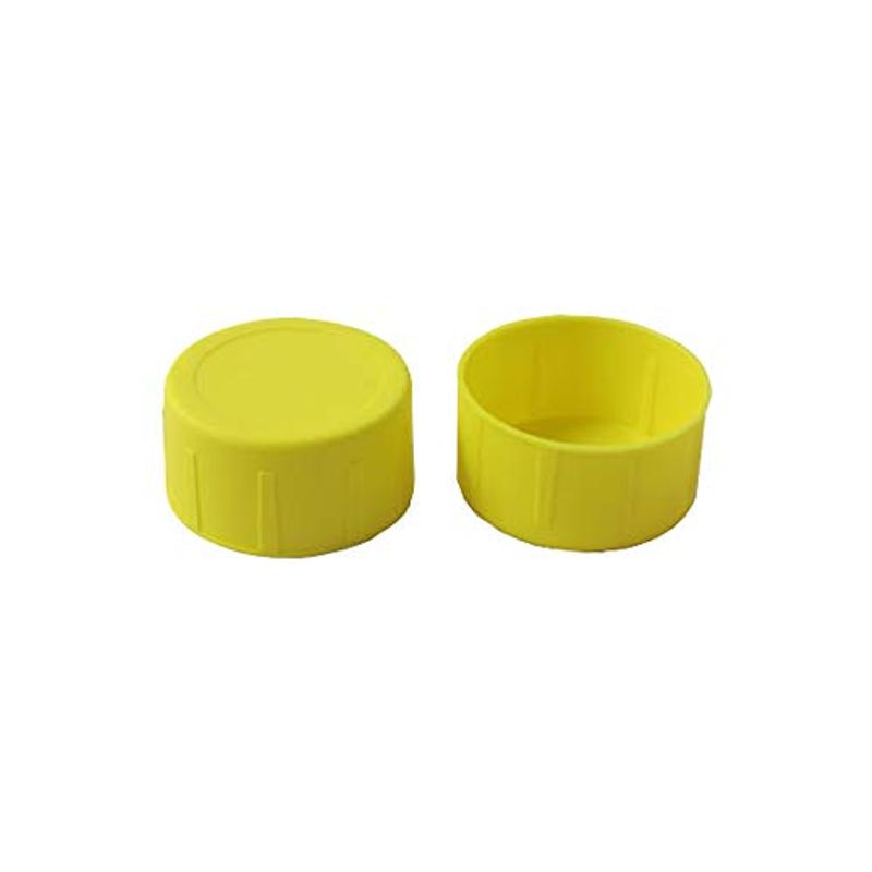 Scaffold Plastic Tube End Caps - Yellow Identification 50mm ID Site ...