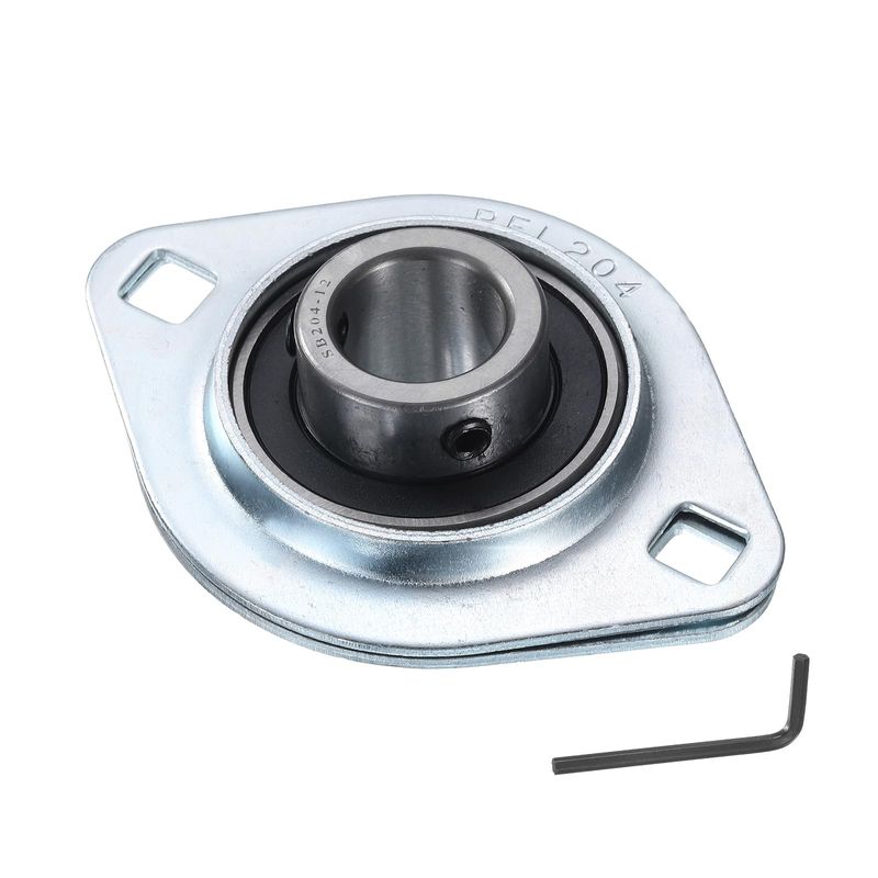 sourcing map SBPFL204-12 Pillow Block Bearings 3/4" Bore Bearing Units ...