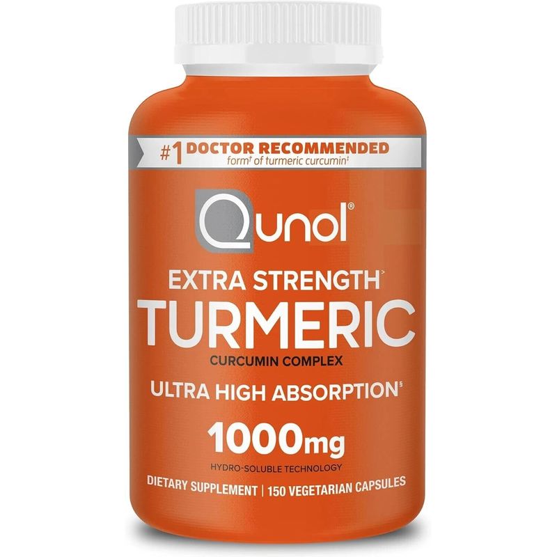 Qunol Extra Strength Turmeric Curcumin 1000 mg Capsules, 150ct. / Exp ...