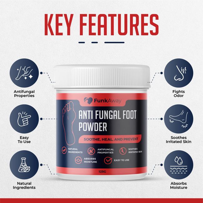 Anti-Fungal Foot Powder Sunscreen, Foot Powder, Insect, 48% OFF