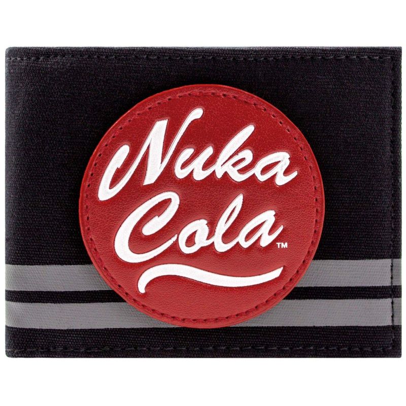 Fallout Nuka-Cola Thirst Zapper Vault Boy Thumbs Up Wallet Bi-Fold ID ...