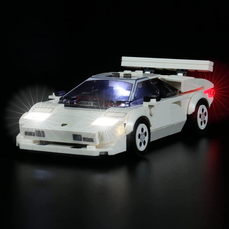 BrickBling LED Lighting for Lego 76908 Lamborghini Countach Speed ...