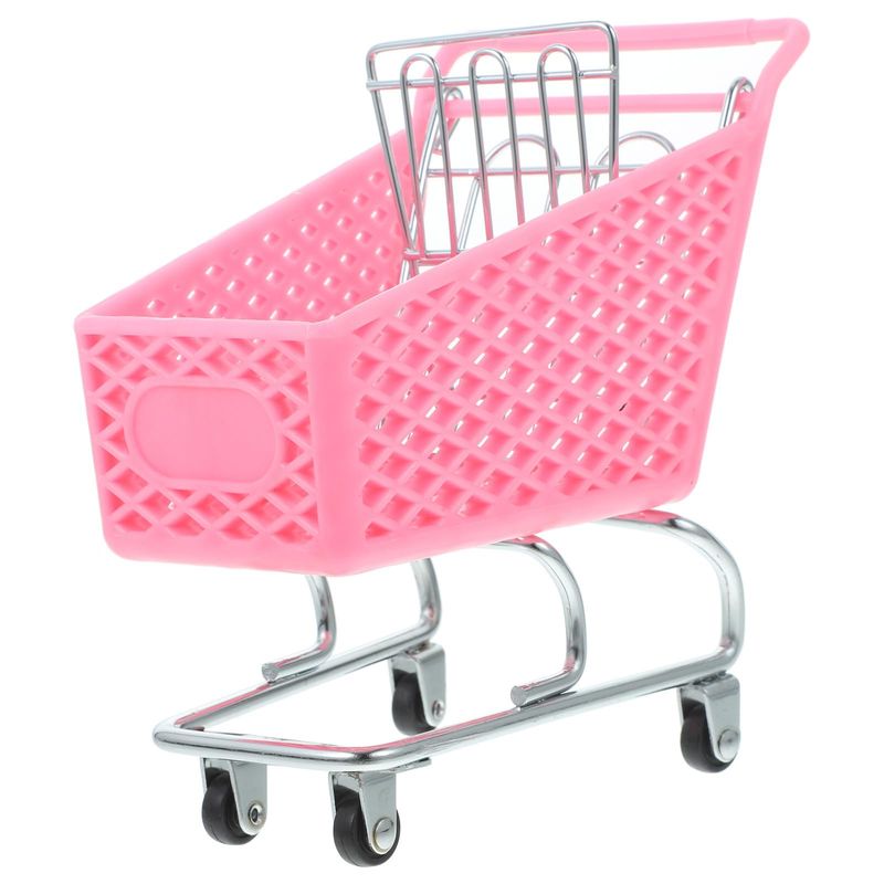 DOITOOL Miniature Grocery Cart Mini Supermarket Handcart 5.39x 5.5 in ...