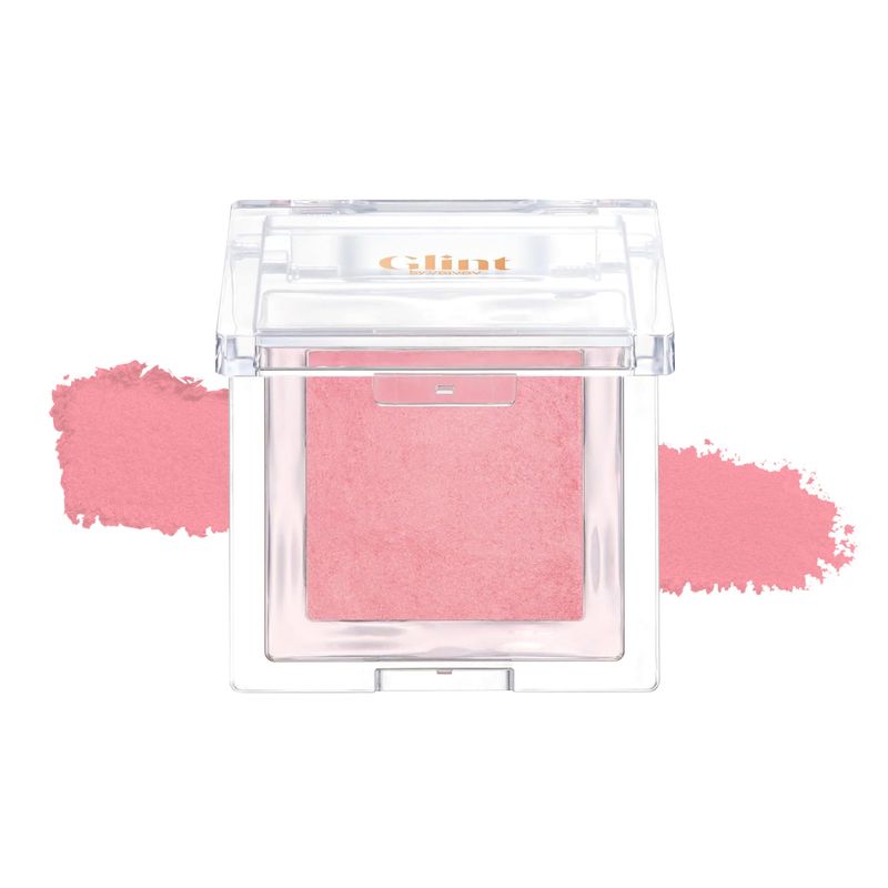 Glint Baked Blush (Tulip On, 0.08oz) - Long-Lasting, All-Day Face Blush ...