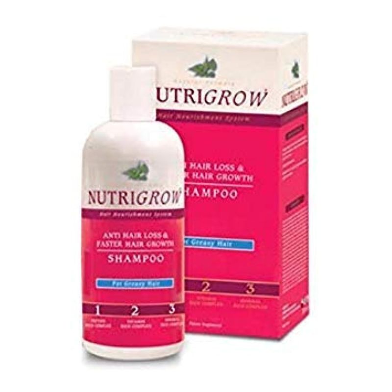 Nutrigrow Anti Hair Loss & Faster Hair Growth Shampoo Greasy Hair ...