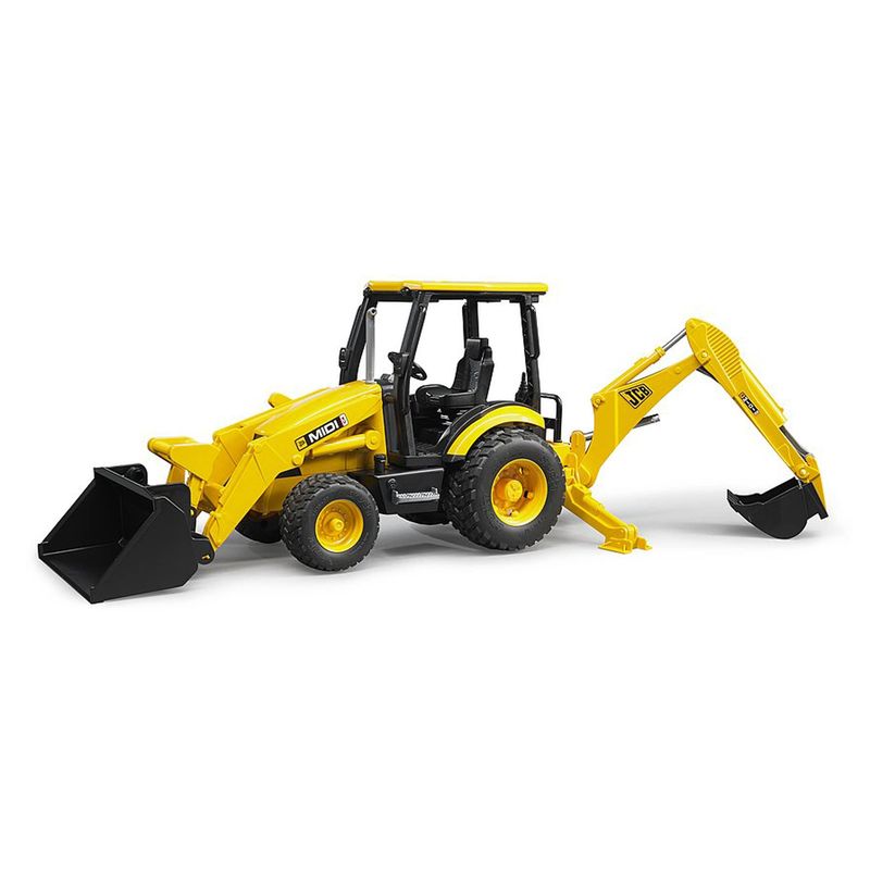 Bruder Toys - Construction Realistic JCB MIDI CX Backhoe Loader with ...