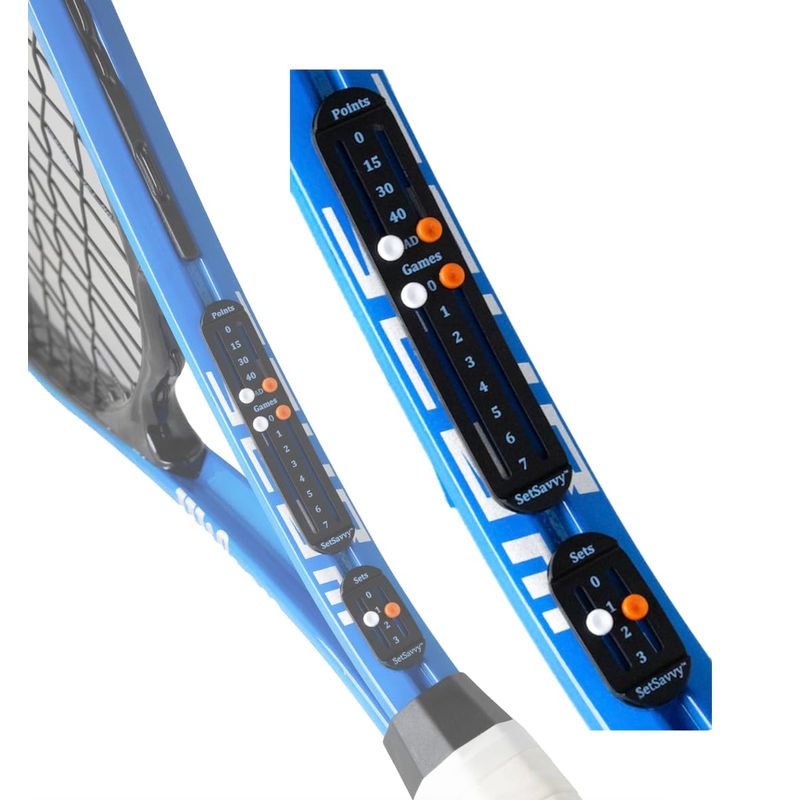 SetSavvy Tennis Score Keeper for Racket and Paddle, Tennis Score ...