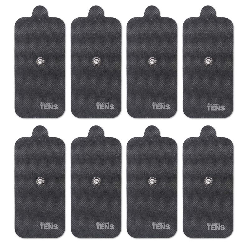 Discount TENS, Compex Easy Snap Compatible TENS Electrodes, 8 Premium ...