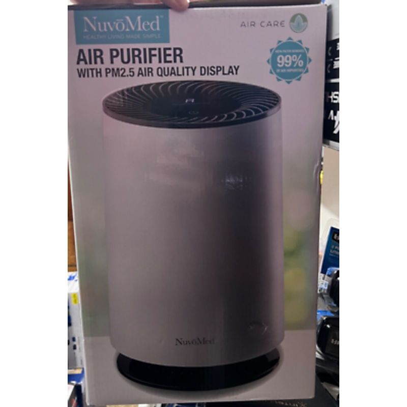 NEW NUVOMED AIR PURIFIER IN THE BOX TPQD-2/0961 SKU - Online ...