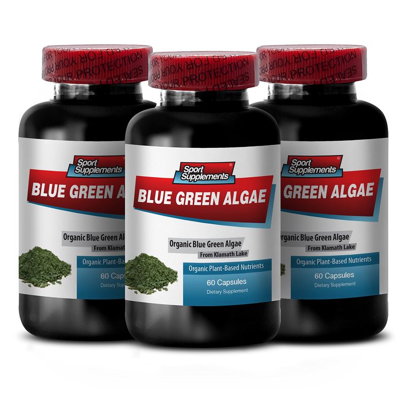 Supreme Immune System Supplement - Klamath Blue Green Algae 500mg ...