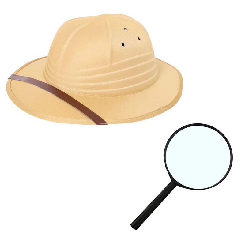EXPLORER FANCY DRESS KIT - SAFARI PITH HELMET HAT SAFARI HAT SUN HELMET ...