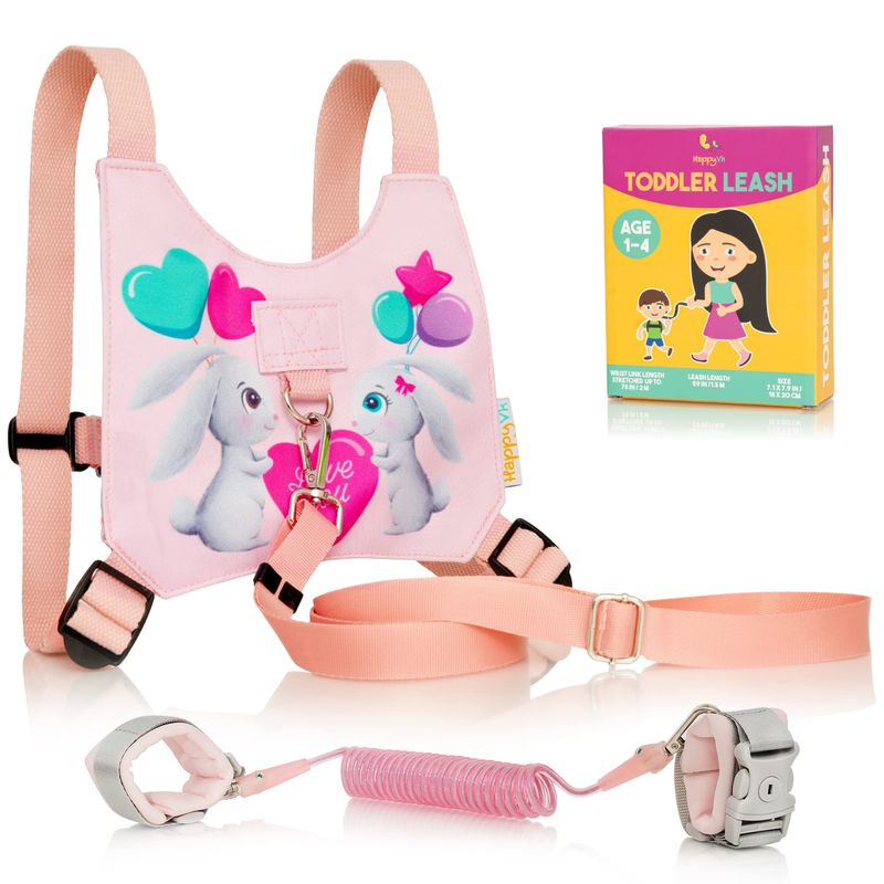 HappyVk Toddler Reins - Baby Reins - Child Walking Harness - Baby Anti ...